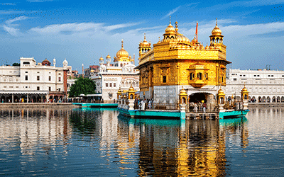 Mountain, Golden Temple, Sacred Haridwar-Rishikesh & Tigers